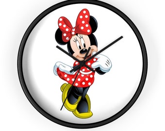 Minnie Mouse Case Clock Made in Japan - Etsy