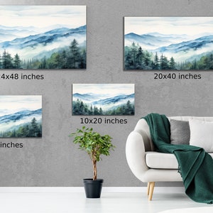 Blue Ridge Mountains Painting, Blue Ridge Mountains Art, Appalachian ...