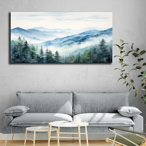 Blue Ridge Mountains Painting, Blue Ridge Mountains Art, Appalachian ...