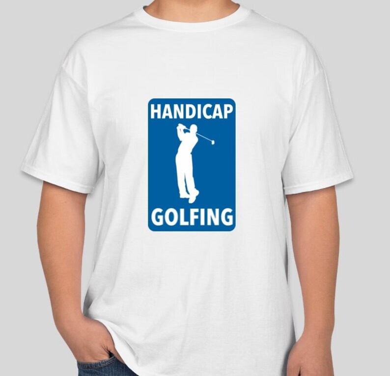 Handicap Golfing T-shirt - Etsy