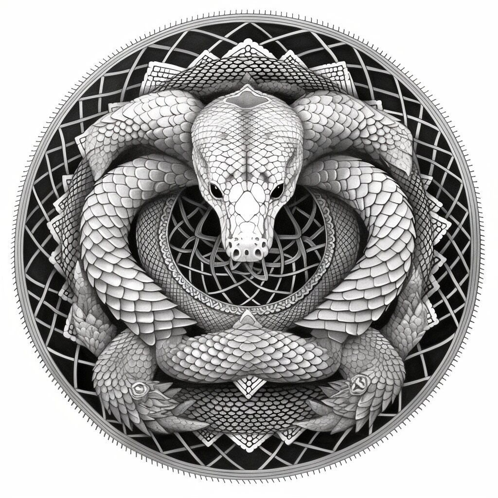 Animal Mandala Coloring Pages (set of 20) - Etsy