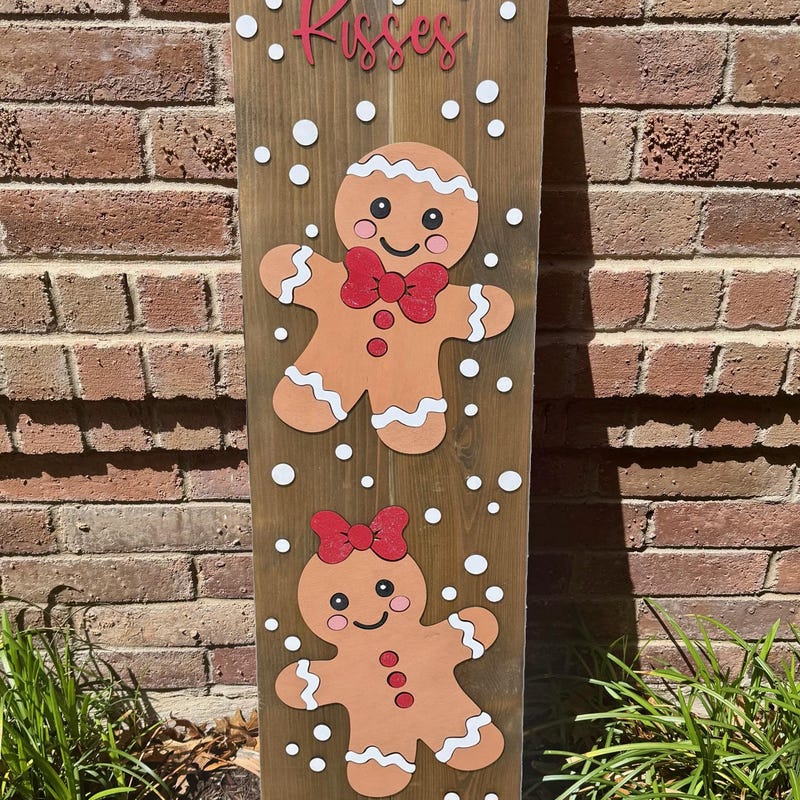 Outdoor Gingerbread Decor - Etsy