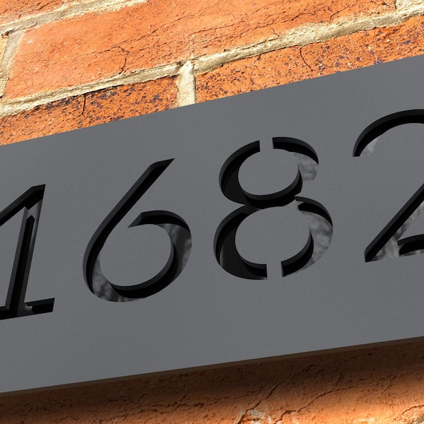 Custom House Numbers - Etsy
