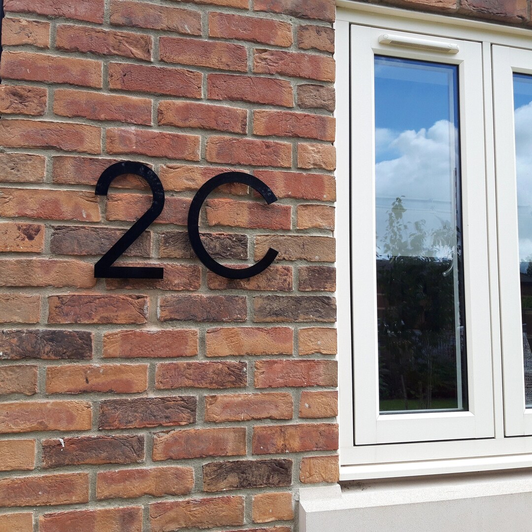 8 Inch House Numbers and Letters, Custom House Address Signs. - Etsy