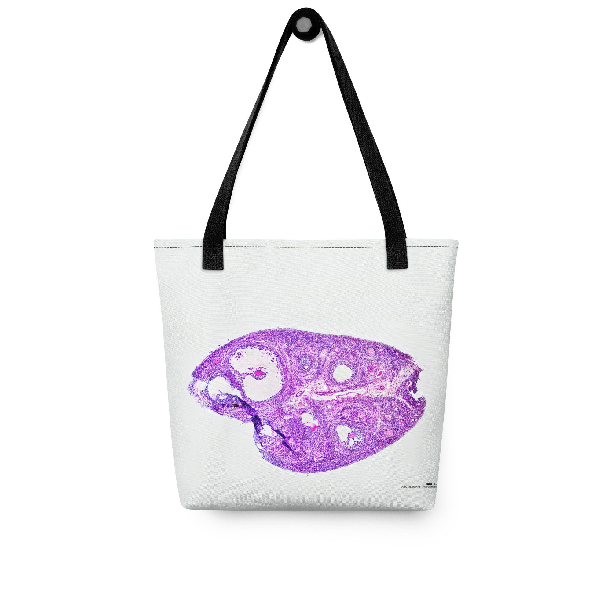 Ovary Gland Tote Bag Microscopic Biology Art Science Lover - Etsy