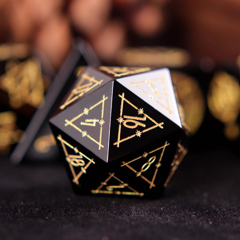 Purple Dice Set - Etsy