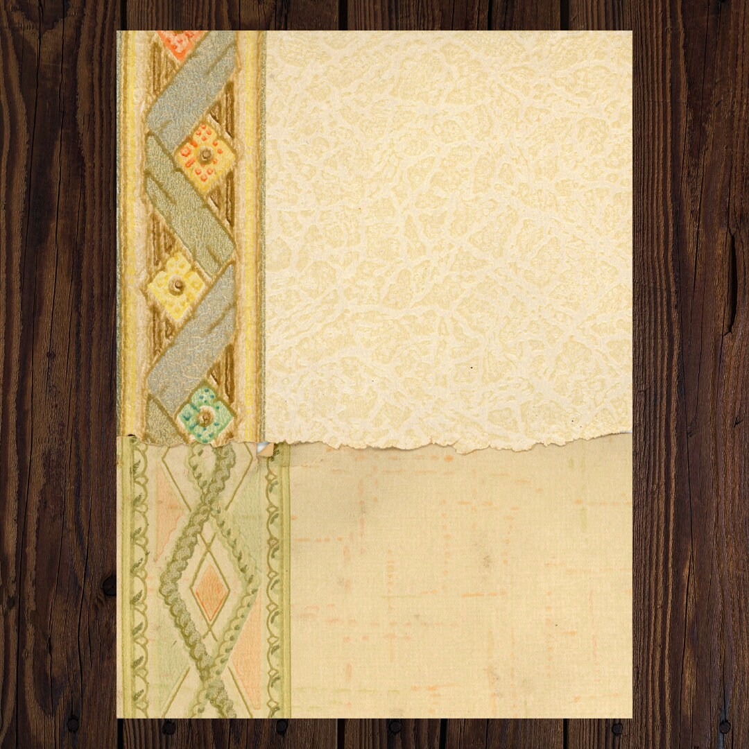 1950's Wallpaper Samples - Collage - Digital Download - 1200 DPI Post ...