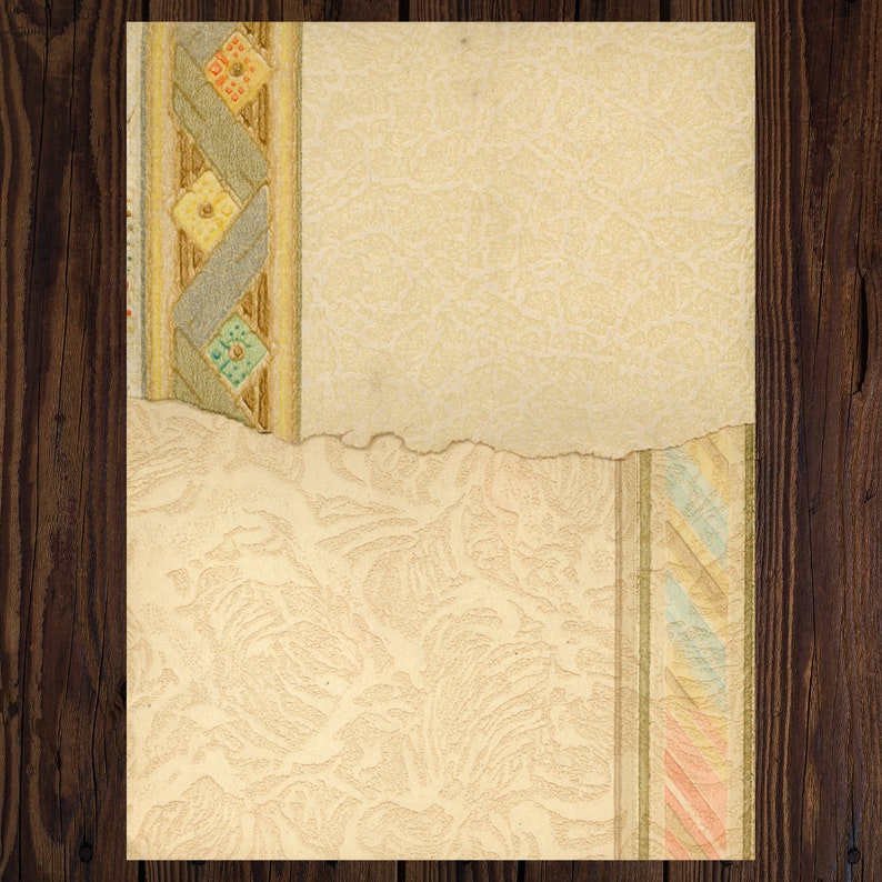 1950's Wallpaper Samples - Collage - Digital Download - 1200 DPI Post ...