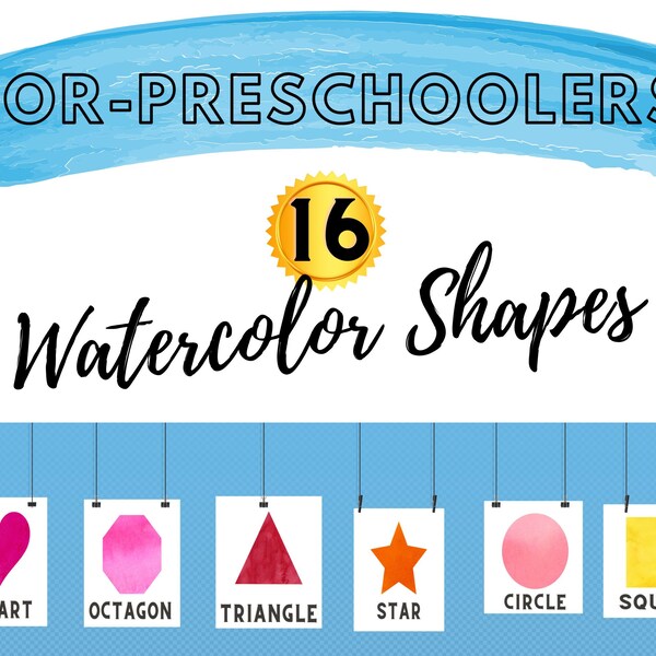 Shape Clipart - Etsy