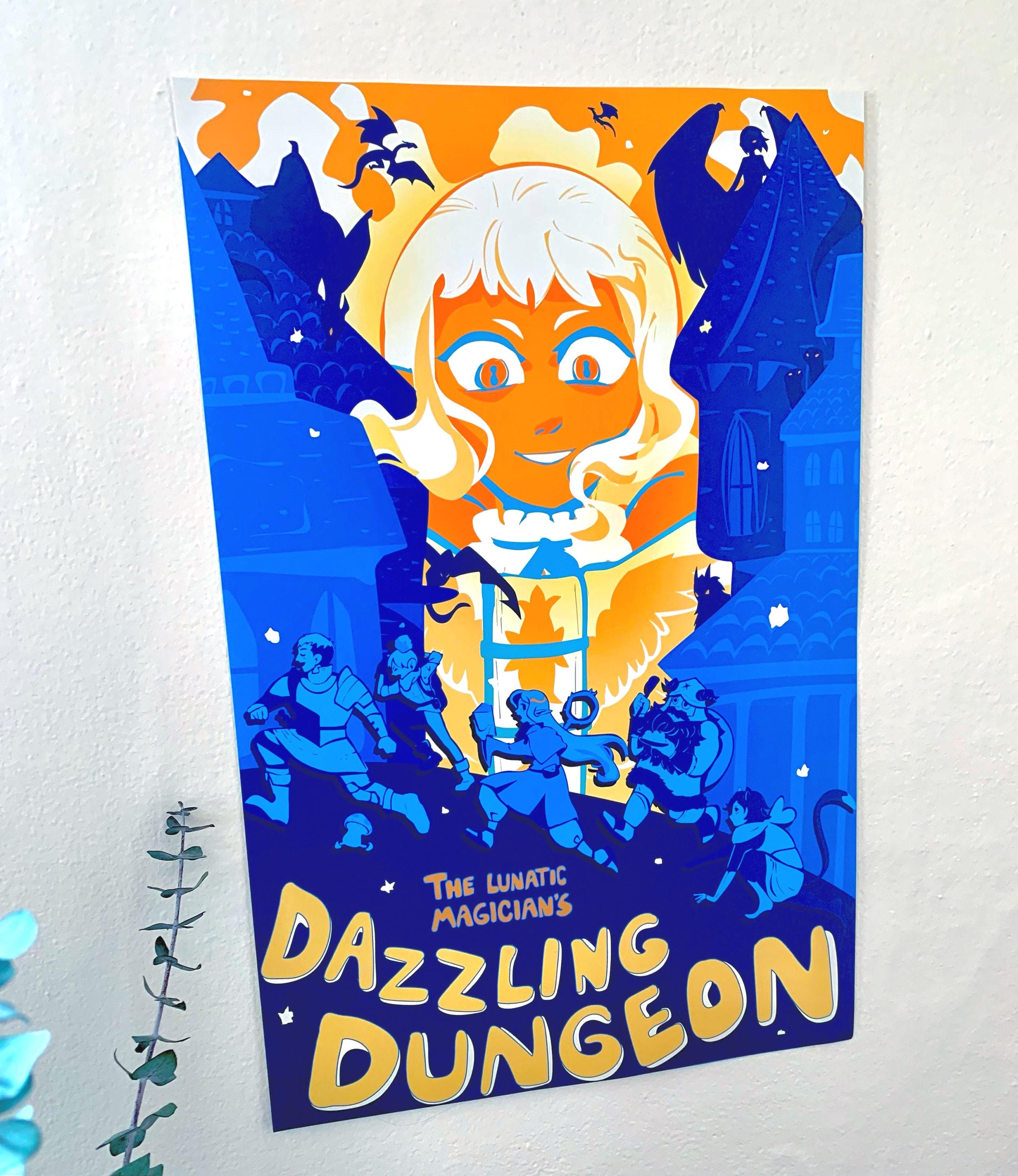The Dazzling Dungeon Dunmeshi Circus Inspired Thistle Poster - Etsy