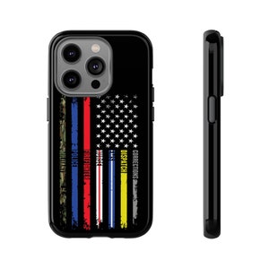 Blue Lives Matter First Responder Phone Case | Police Firefighter Nurse ...