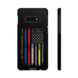 Blue Lives Matter First Responder Phone Case | Police Firefighter Nurse ...