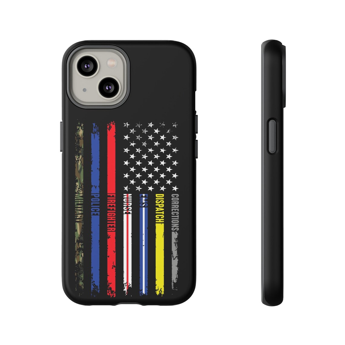 Blue Lives Matter First Responder Phone Case | Police Firefighter Nurse ...