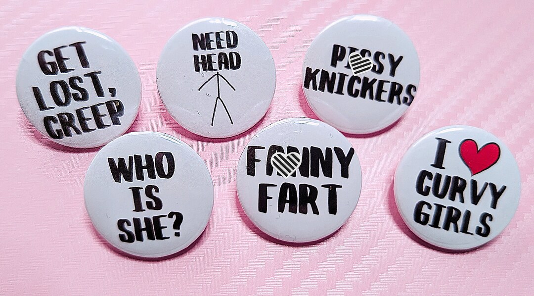 Mugged off Mini Pin Badges and Keyrings - Naughty, Mature Content - Etsy