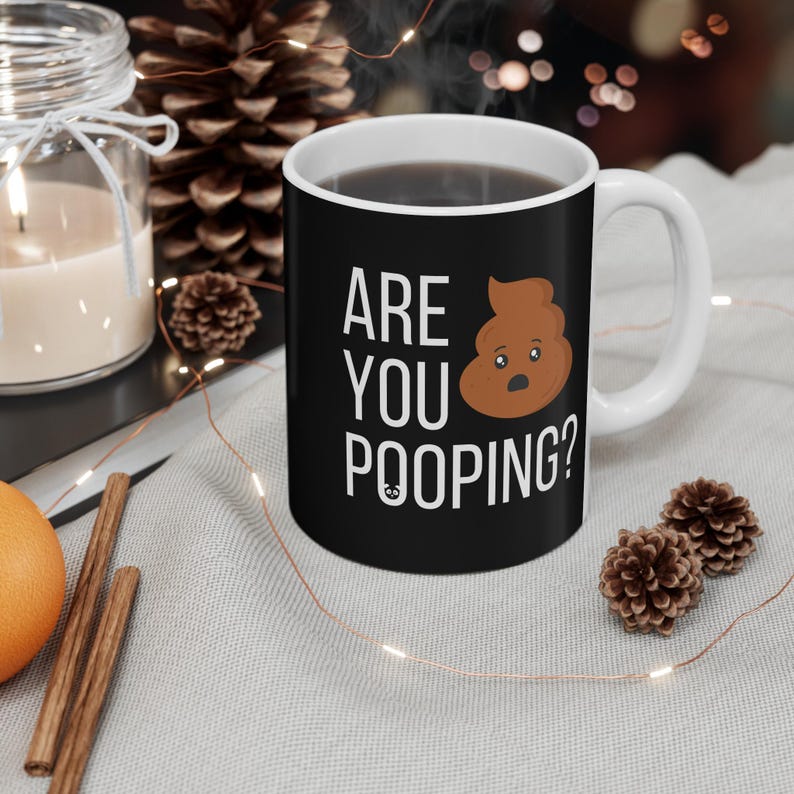 Are You Pooping? Mug - Etsy