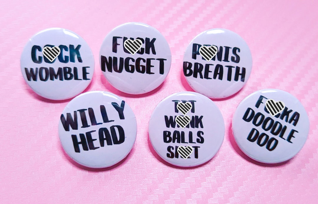 Mugged off Mini Pin Badges and Keyrings Naughty, Mature Content - Etsy