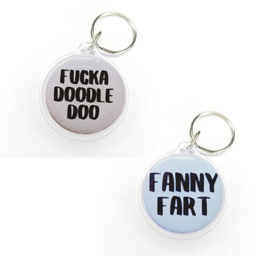 Mugged off Mini Pin Badges and Keyrings - Naughty, Mature Content - Etsy