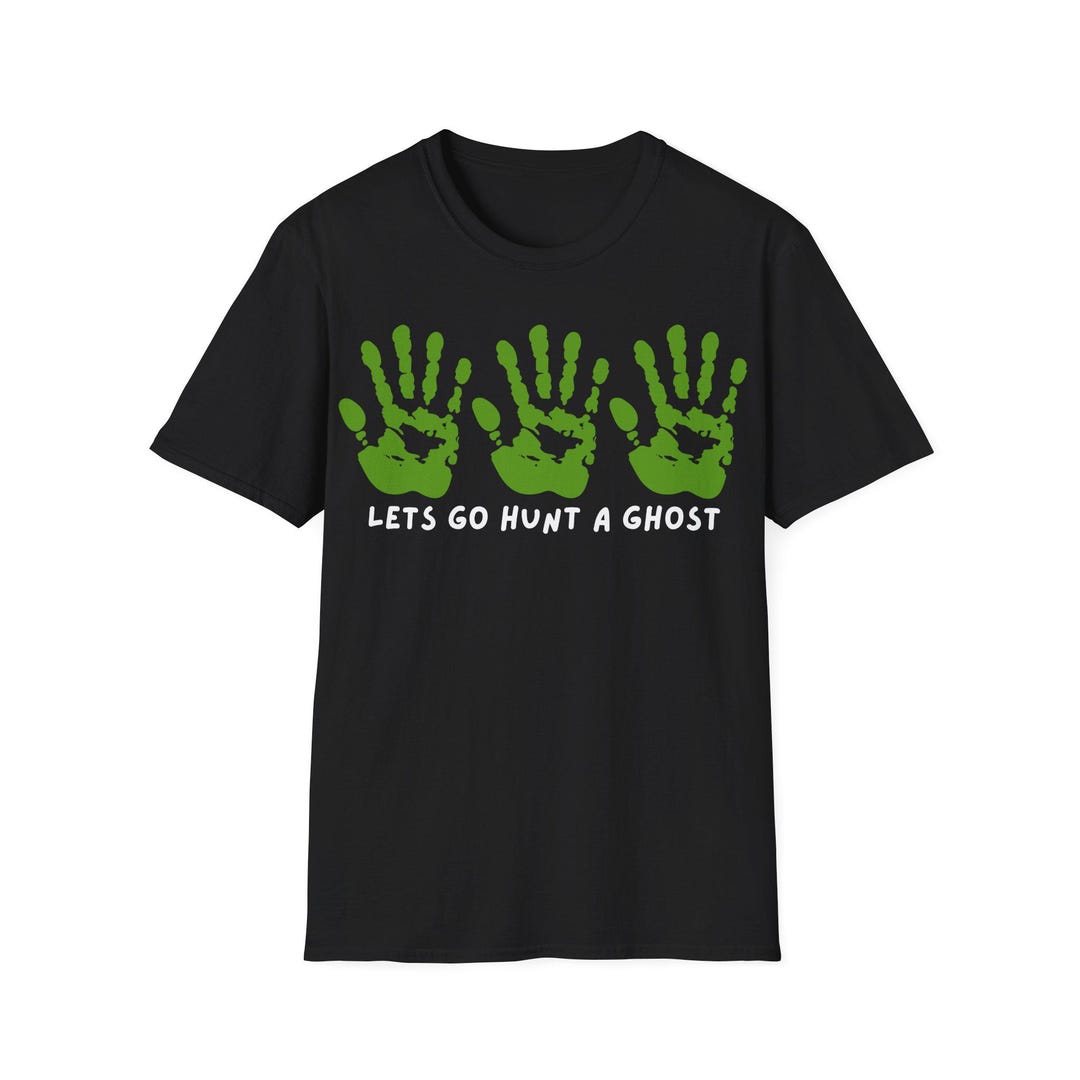 UV Fingerprints Lets Go Hunt a Ghost Phasmophobia Inspired Tshirt ...