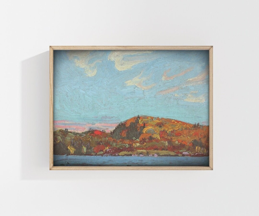 Vintage Art, Group of Seven Inspired Print, Classic Art, Instant ...