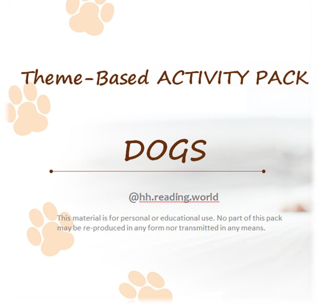 Bilingual Dog-theme Flashcards english and Chinese and Interactive ...