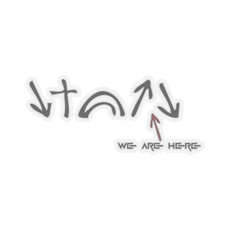 Gospel by Symbols we Are Here Sticker - Etsy