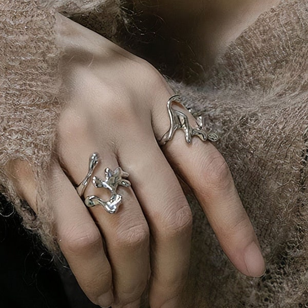 Edgy Engagement Ring - Etsy