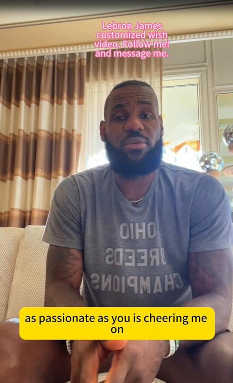 Lebron James Birthday Ecard Video,personalized Animated Talking ...