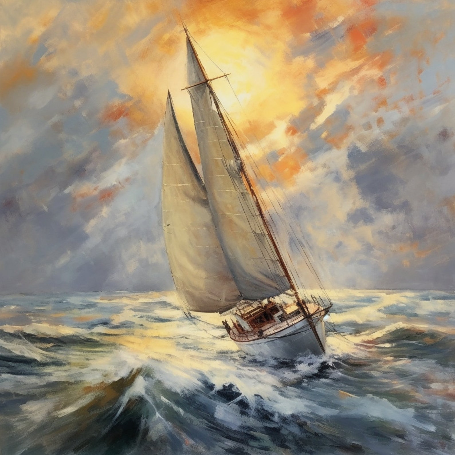 Sailing Boat - Etsy UK