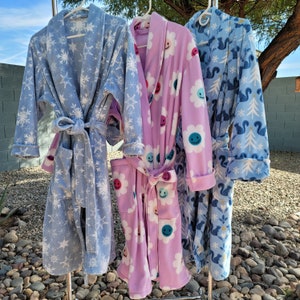 Plush Bath Robe - Etsy