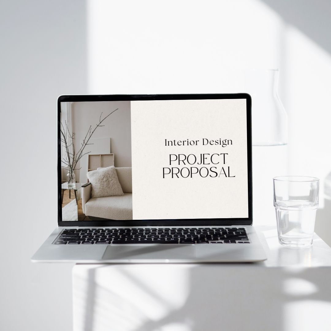 Interior Design Project Proposal Digital and Editable - Etsy