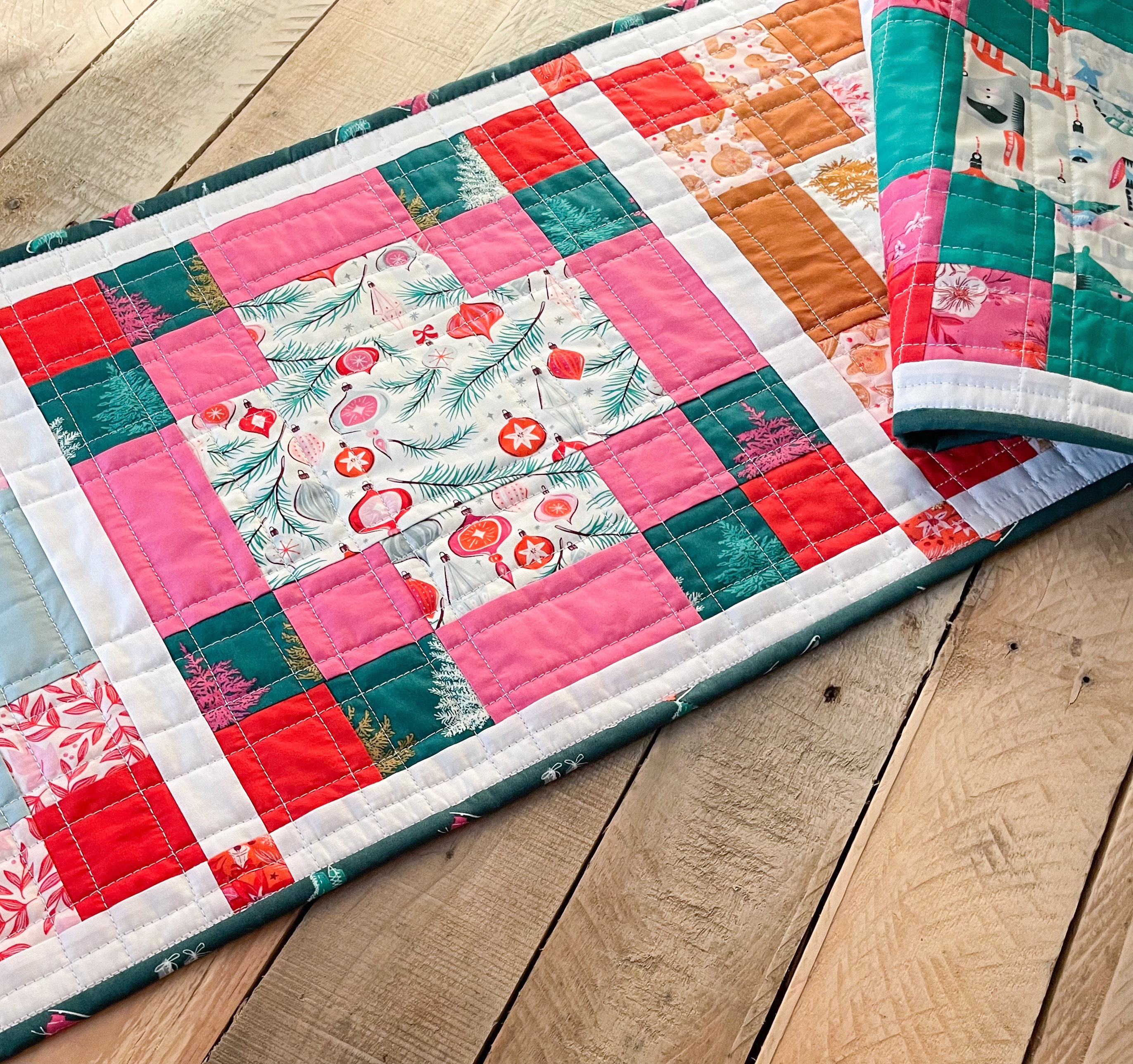 Stay Awhile Table Runner Quilt Pattern-pdf Download - Etsy