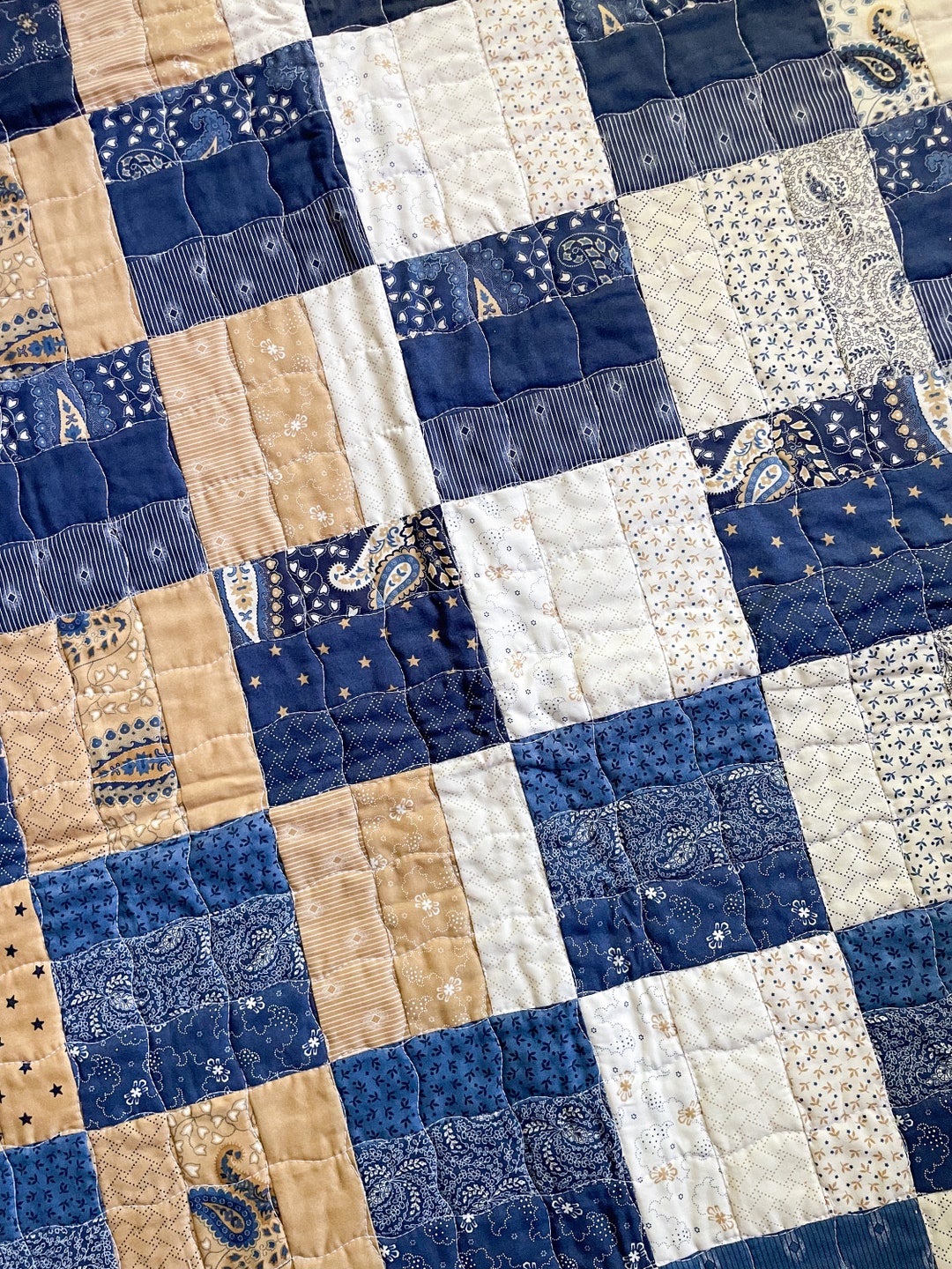 Quilt Made With Minick & Simpsons Crystal Lake Fabric Line - Etsy