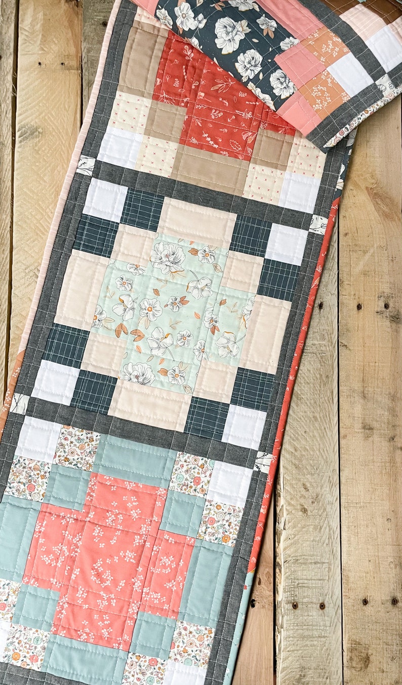 Stay Awhile Table Runner Quilt Pattern-pdf Download - Etsy
