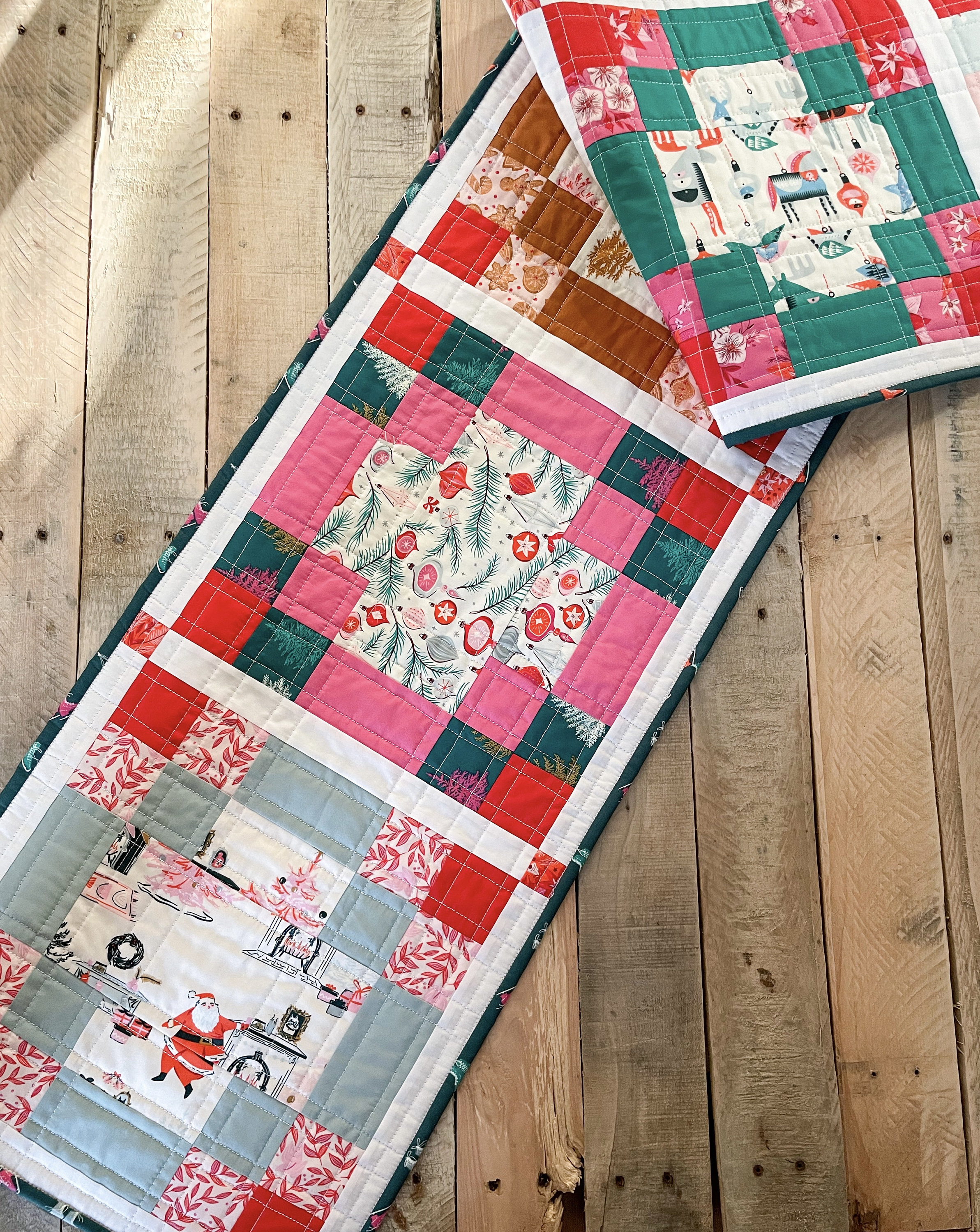 Stay Awhile Table Runner Quilt Pattern-pdf Download - Etsy