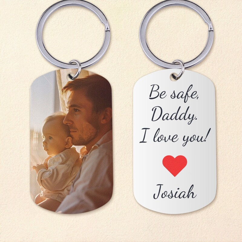Dad Keychain - Etsy