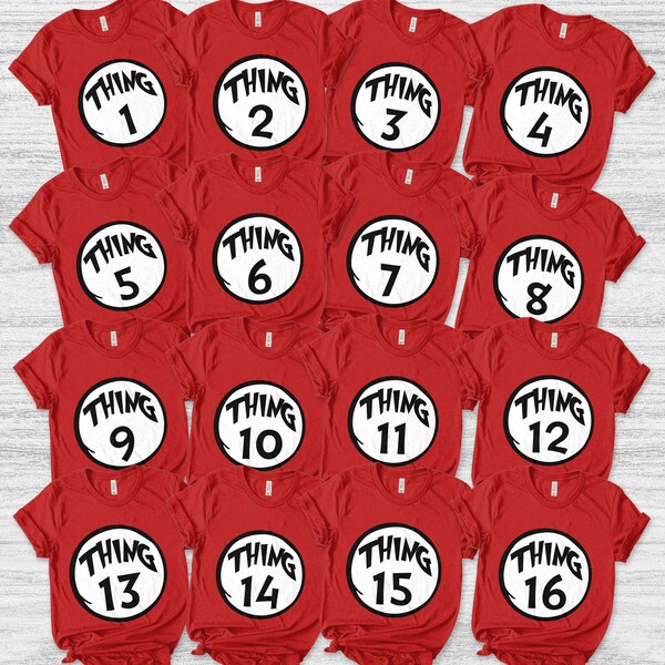 Shop Thing 1 2 3 Online - Etsy