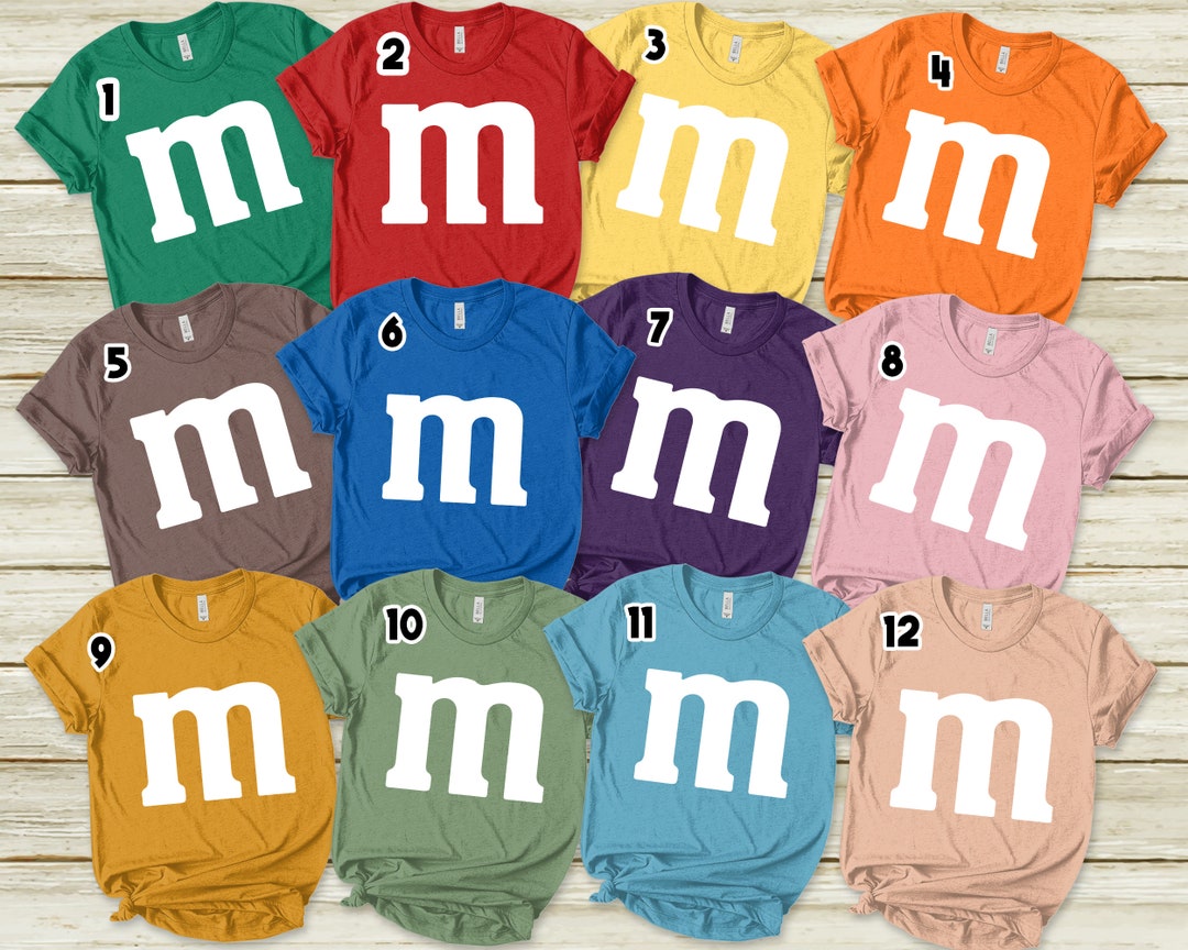 M&M Shirt M and M Shirt Group Family Shirt Halloween - Etsy Canada