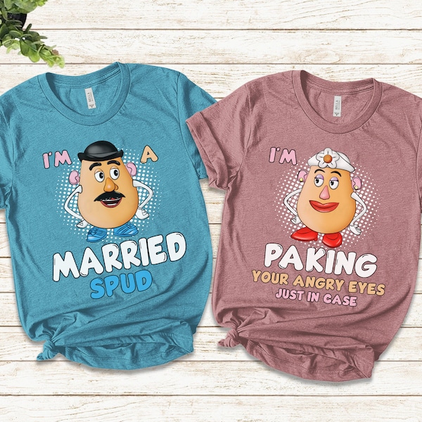 Im a Married Spud Shirt - Etsy