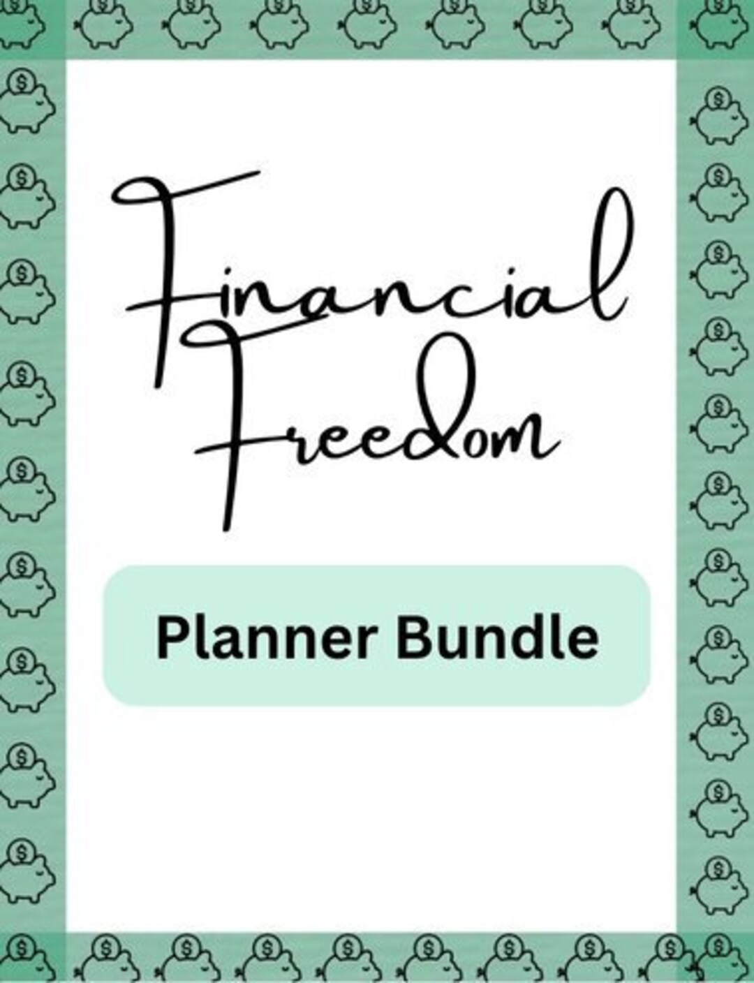 Financial Planner Bundle, Budget Planner Templates, Financial Savings ...