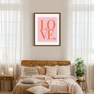 Love Quote Print, Positive Slogan Poster, Motivational Typography Wall ...