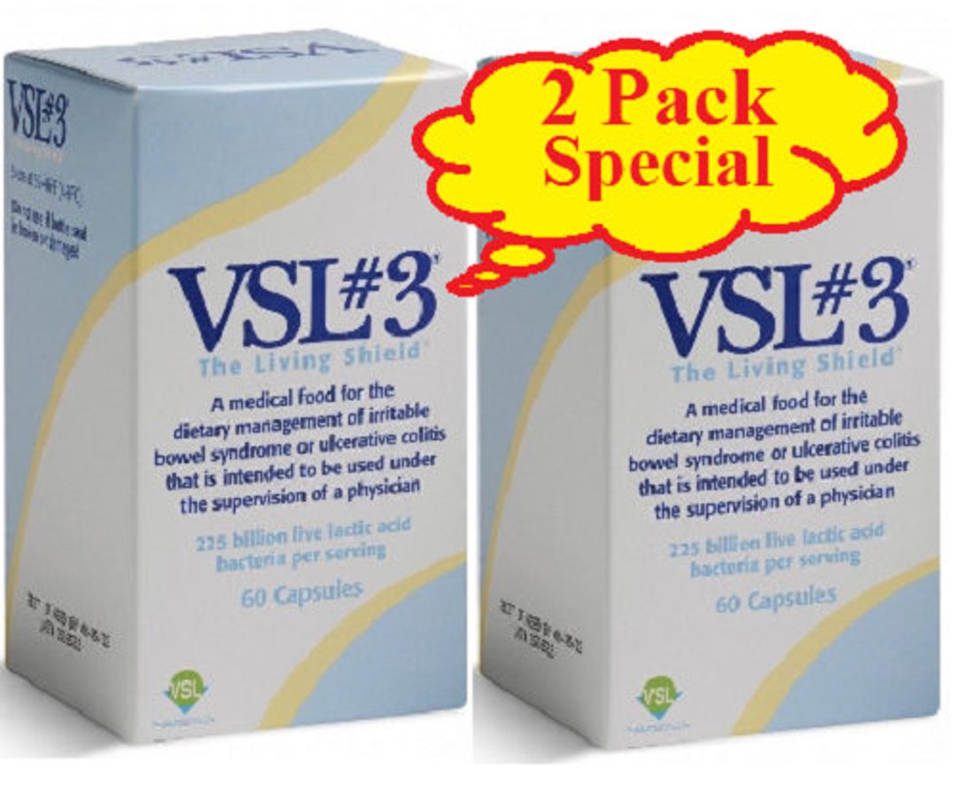 VSL 3 Probiotic 120 Caps 2-pack New FREE SHIPPING in - Etsy