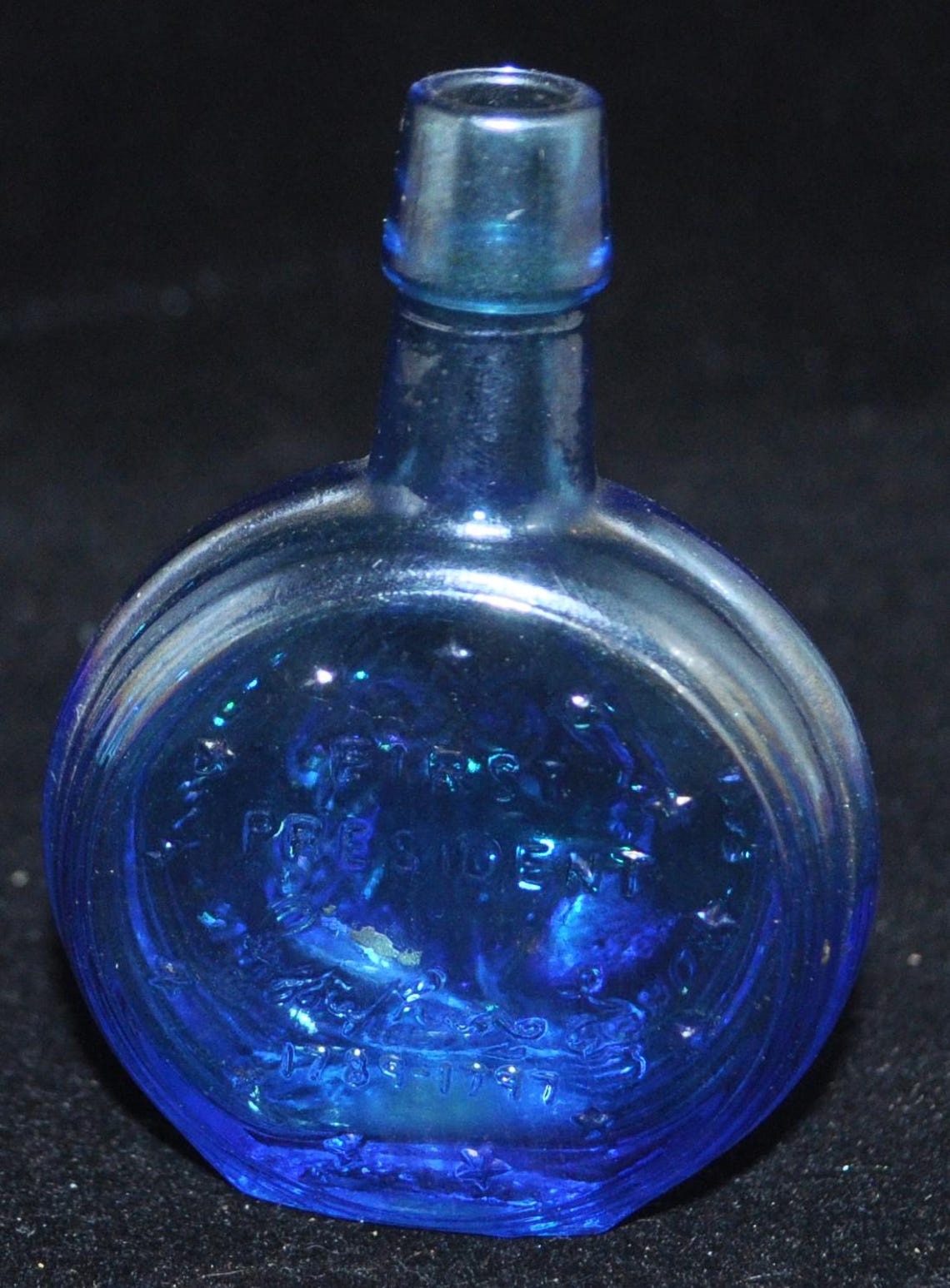George Washington Wheaton Glass Bottle Decanter Free Shipping - Etsy