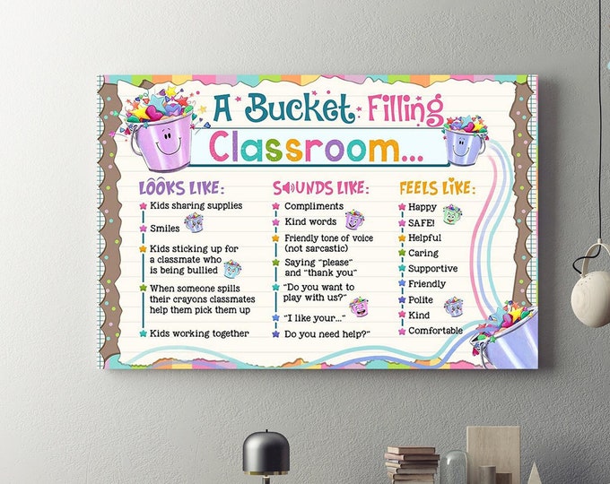 DIGITAL Bucket Filler Door Display, Printable, Editable, Download, Have ...