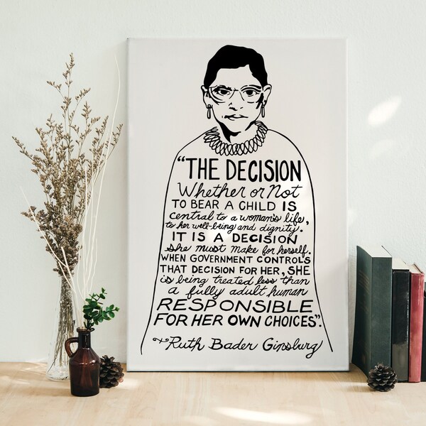 Ruth Ginsburg Poster - Etsy