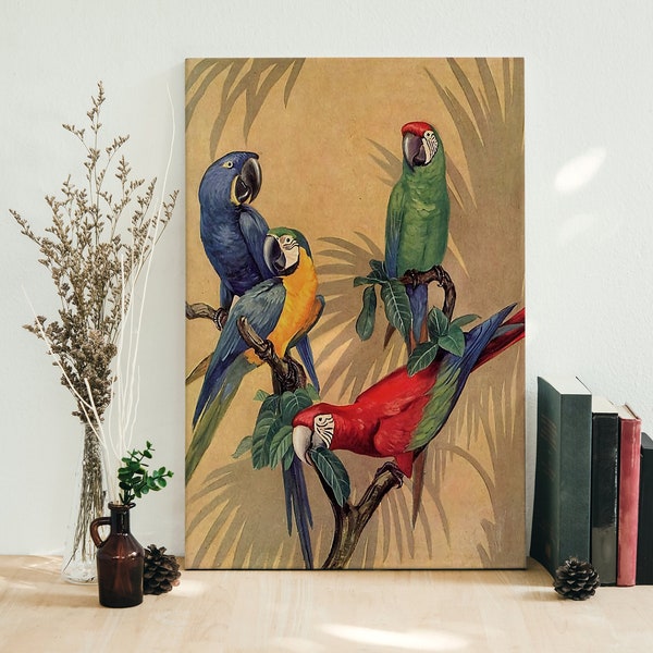 Parrot Poster - Etsy
