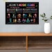 Welcome to Music Class Framed Canvas, Unframed Poster, Music Class ...