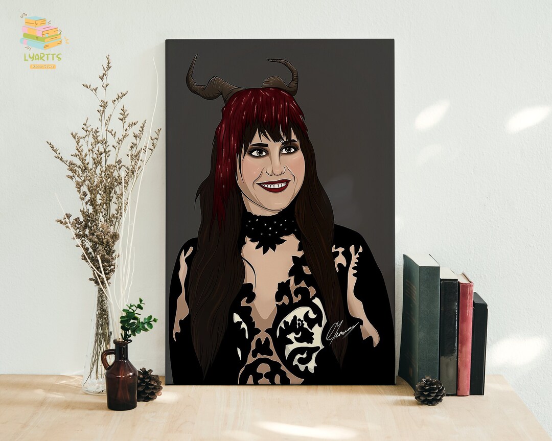 Nadja What We Do in the Shadows Framed Canvas, Unframed Poster, Nadja ...