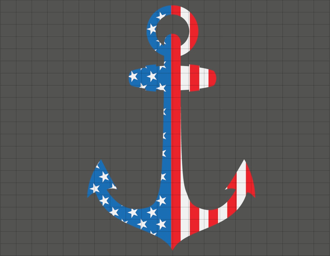 Anchor Monograms Svg, Anchors Svg, 4th of July Monograms, Anchor Frame ...