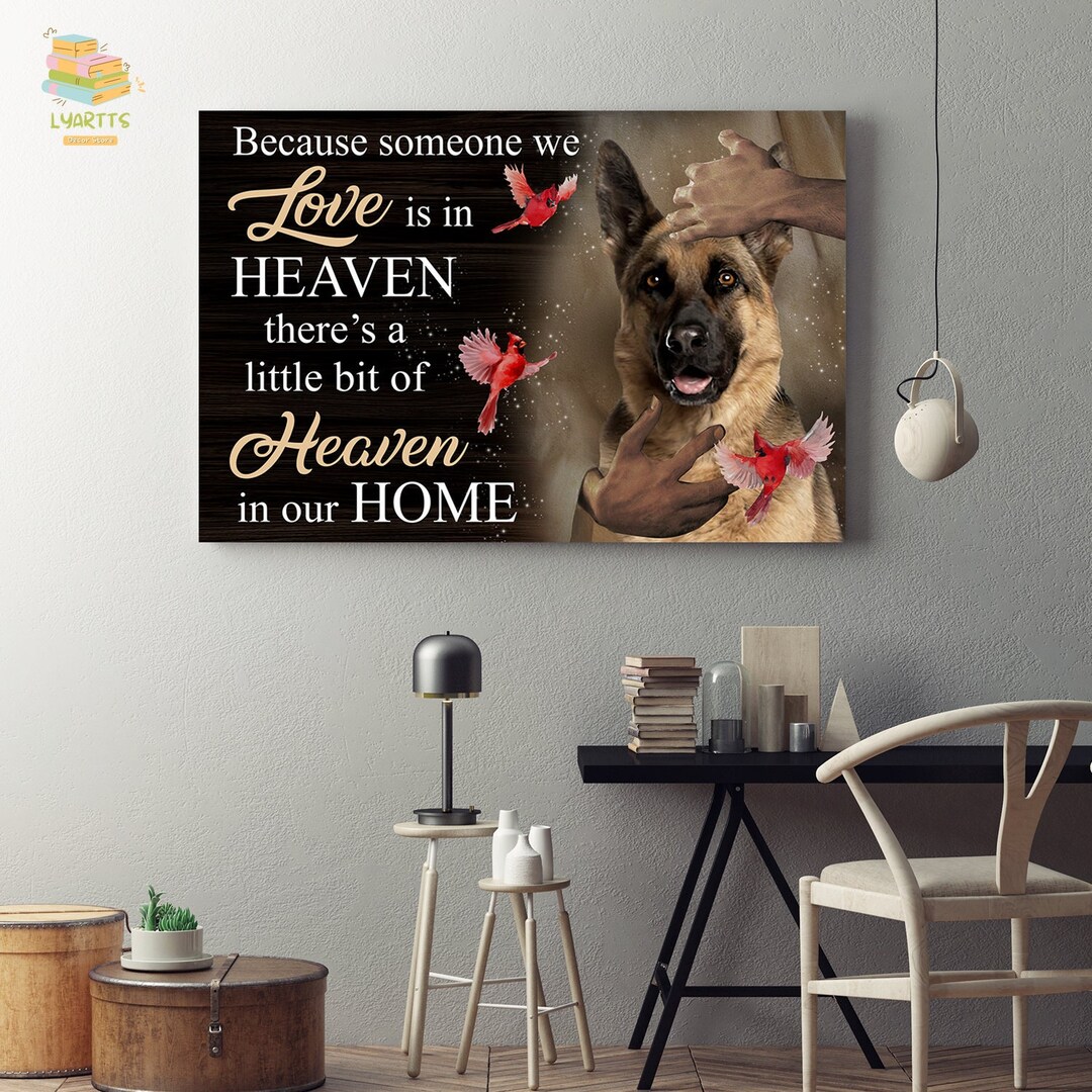 Jesus Christ With German Shepherd, Cardinals Because Someone We Love is ...