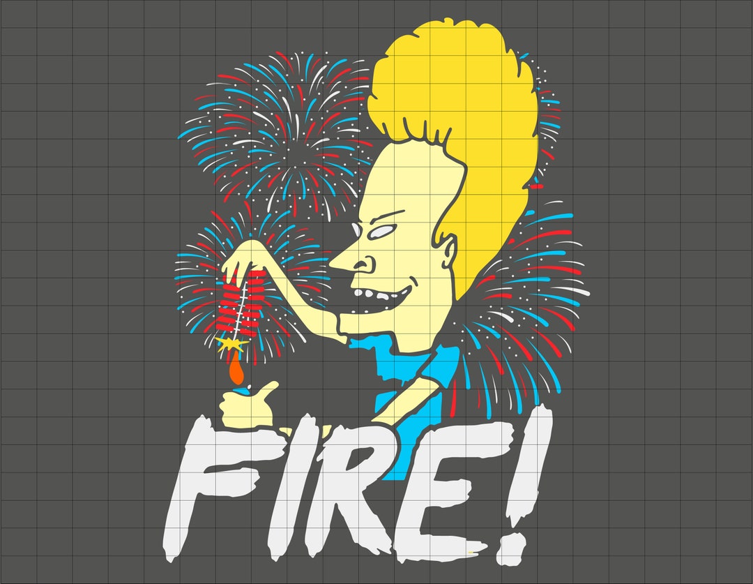 Beavis Fire 4th of Julys for Men Women Happy 4th of July Svg - Etsy